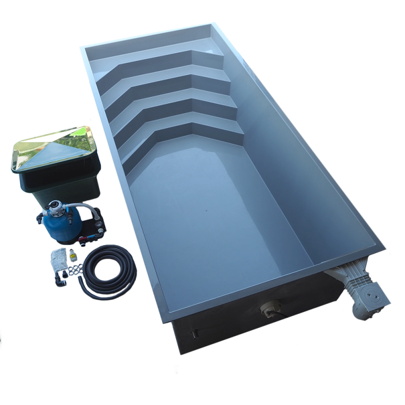 Exklusive GFK-Wasserbecken & Pools von Haslbeck gefertigt