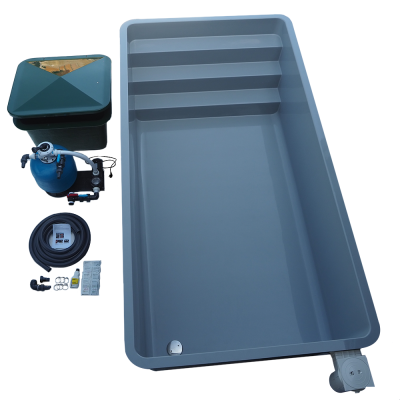 Exklusive GFK-Wasserbecken & Pools von Haslbeck gefertigt